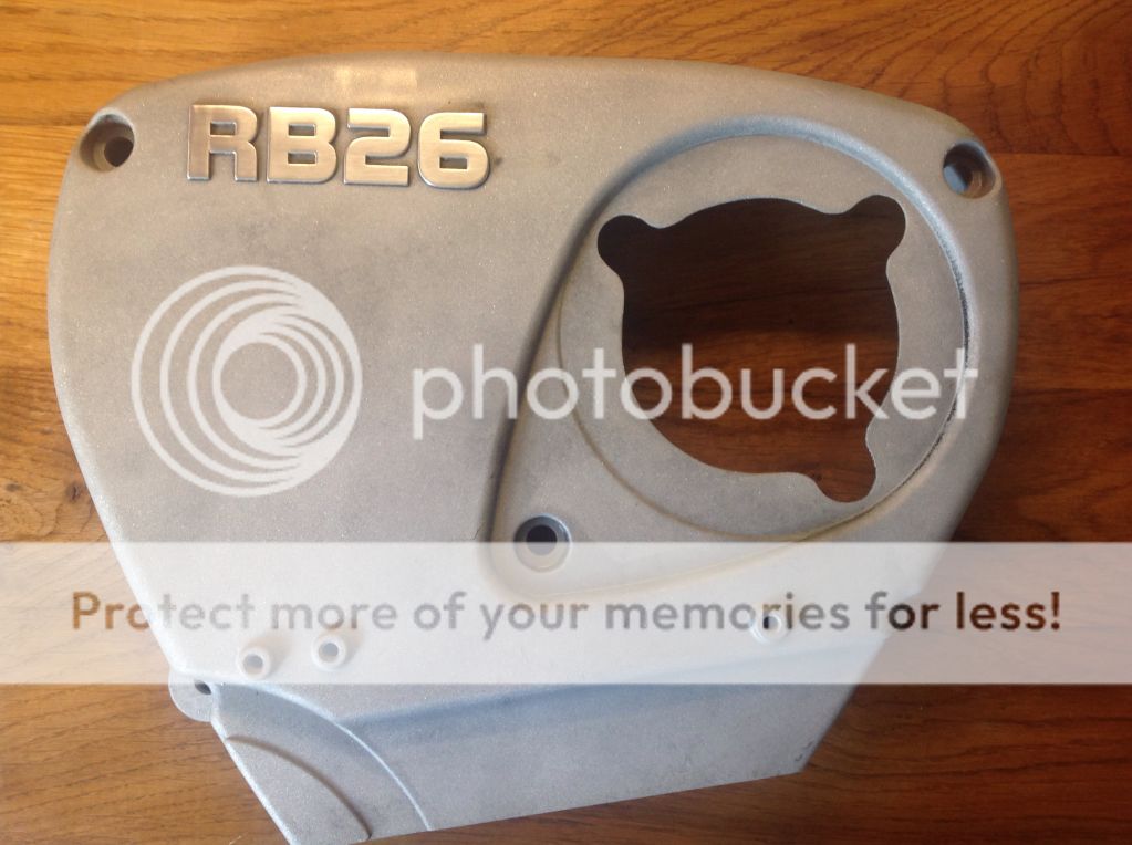 Standard Rb26 timing cover ready for paint. | GTR Forum